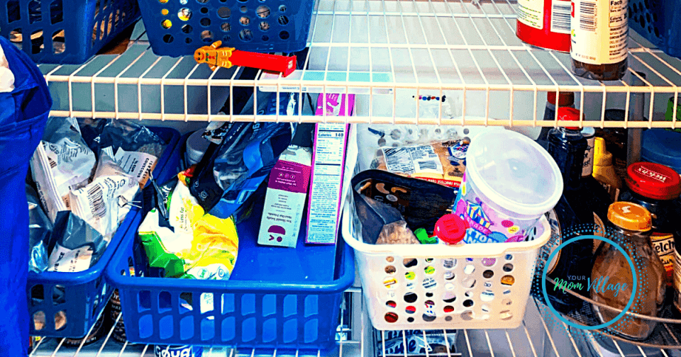 Simple & affordable solution for wire shelf: Pantry makeover edition