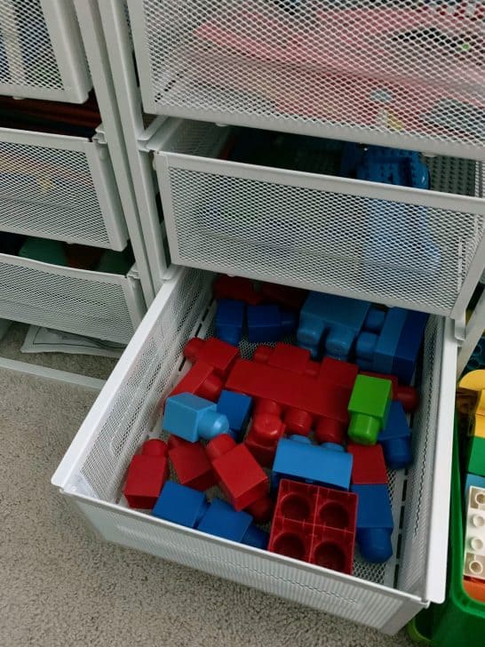 The most manageable affordable LEGO storage system for kids