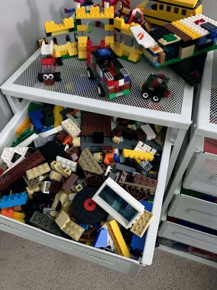 The most manageable affordable LEGO storage system for kids