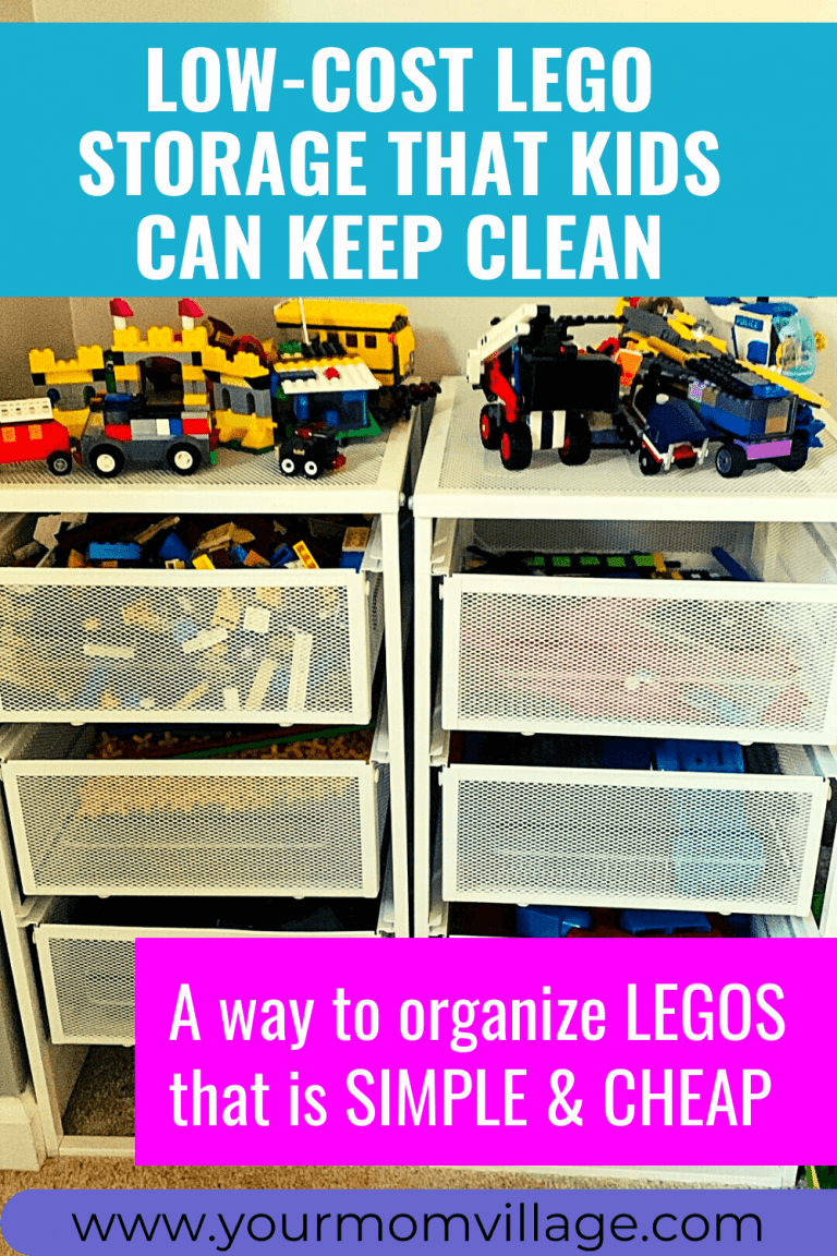 The most manageable affordable LEGO storage system for kids