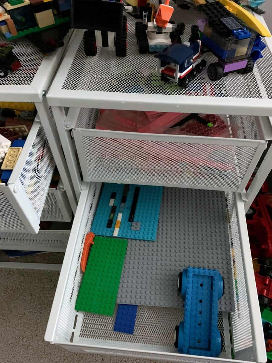The most manageable affordable LEGO storage system for kids
