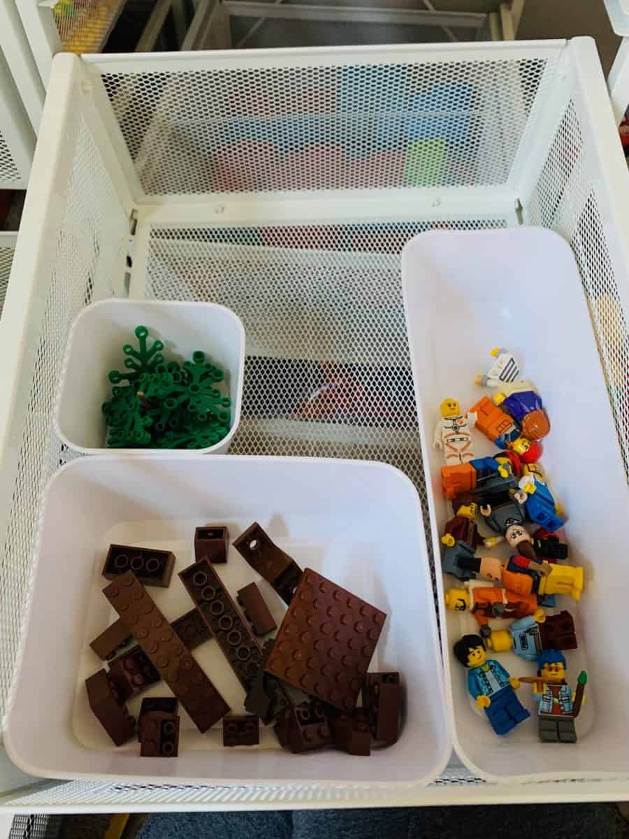 The most manageable affordable LEGO storage system for kids