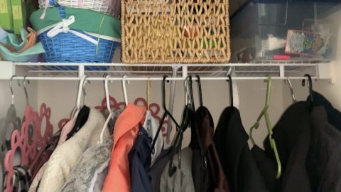 Hall Closet Decluttering and Organizing Journey